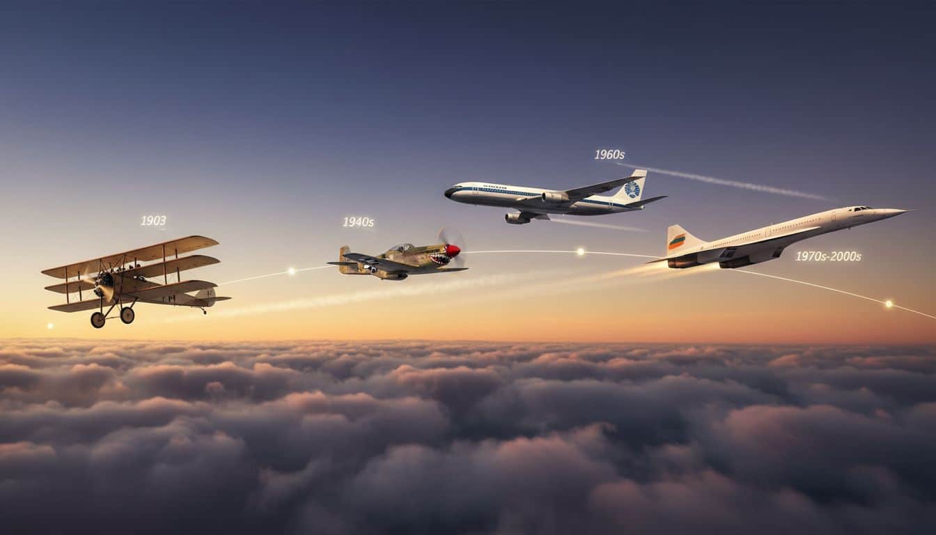 Aviation History Timeline: Major Flight Milestones